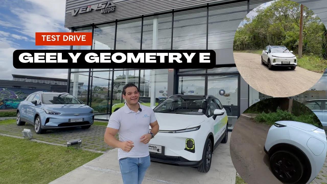Geely Geometry E | Test Drive - Prueba en carretera por la capital de ...