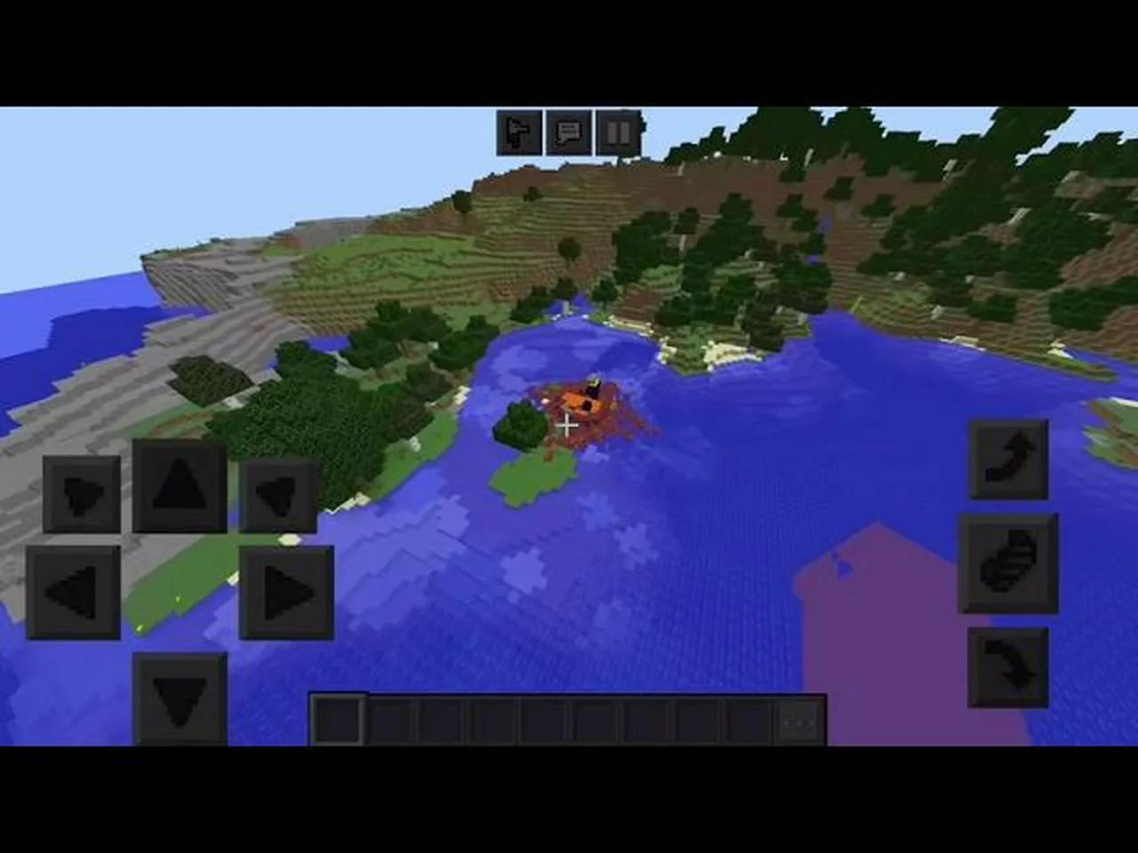 Minecraft with 64 Render Distance