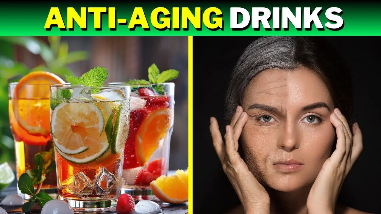 TOP 3 Anti-Aging Drinks You Should Be DRINKING EVERY DAY