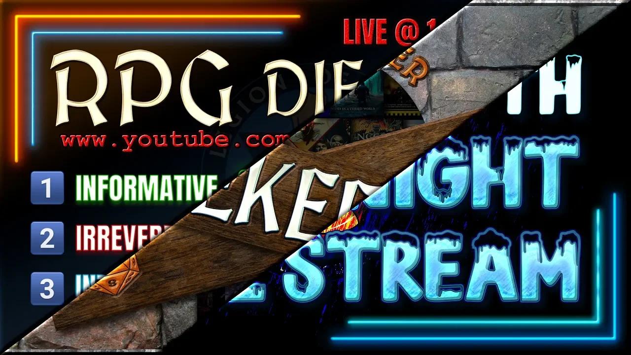Legion of Myth - RPG Die Gest vs Gatekeepers vs Friday Night Chill ...