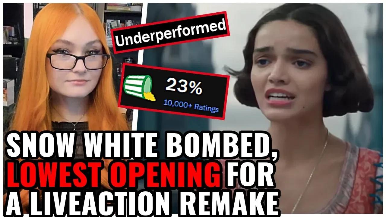 Snow White BOMBED, LOWEST Opening For A Disney Liveaction Remake Of All ...