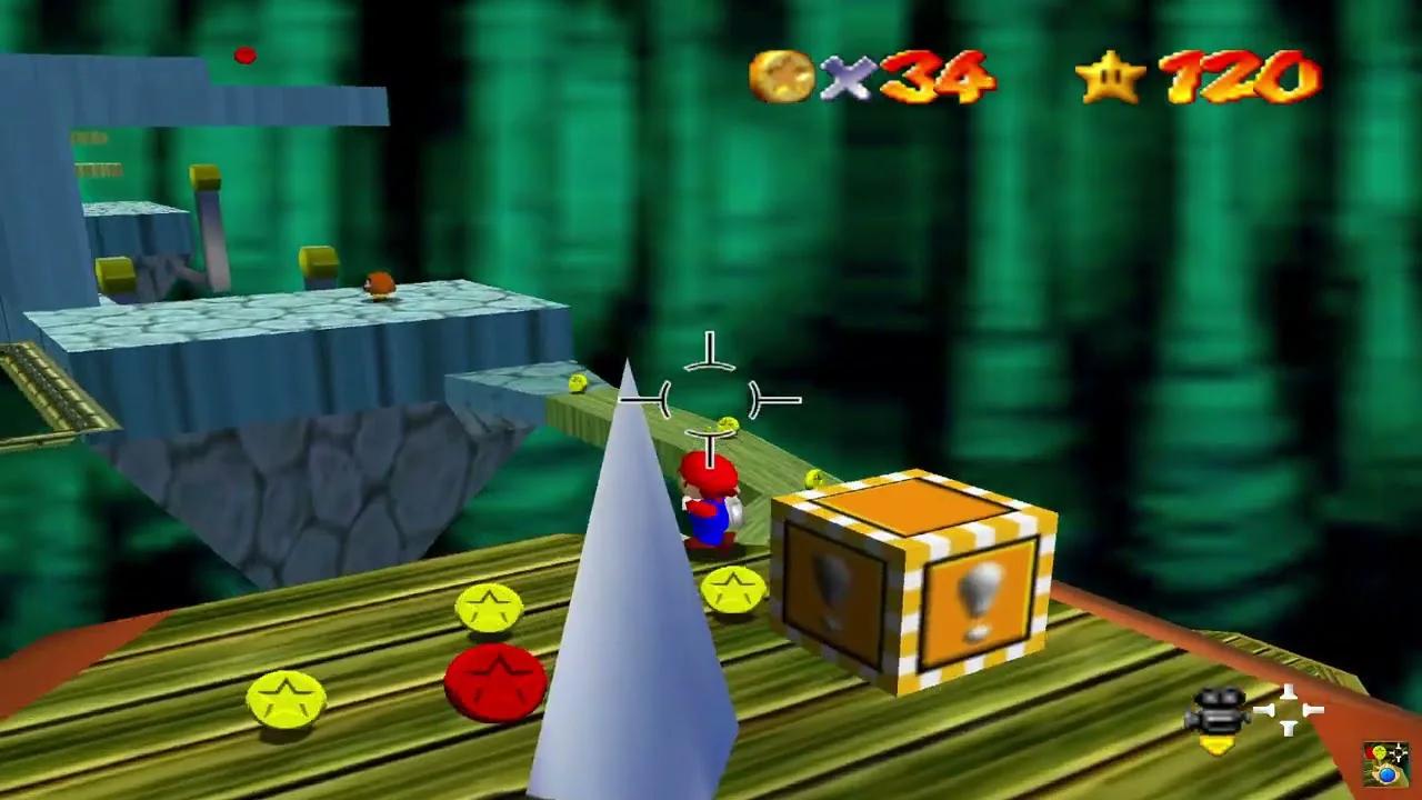 Super Mario 64 (1080p) [Shotgun Mario Remaining RA] - Busting Bowser's ...