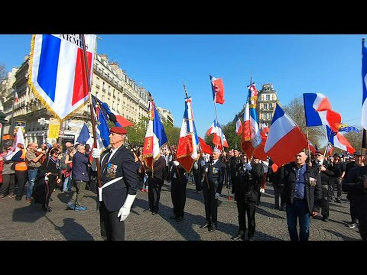 Rassemblement des militaires | Marche de la Fierté Française