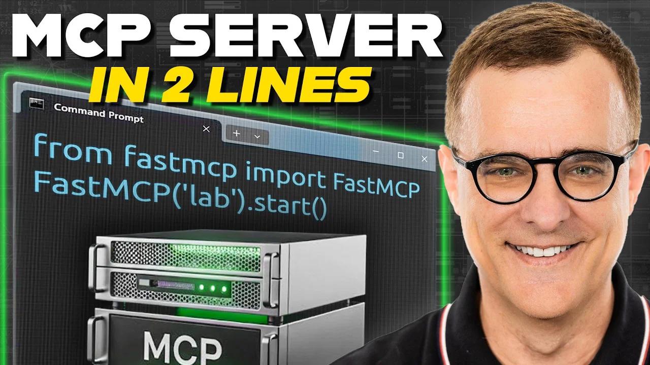 Two Lines Of Code Builds An MCP Server