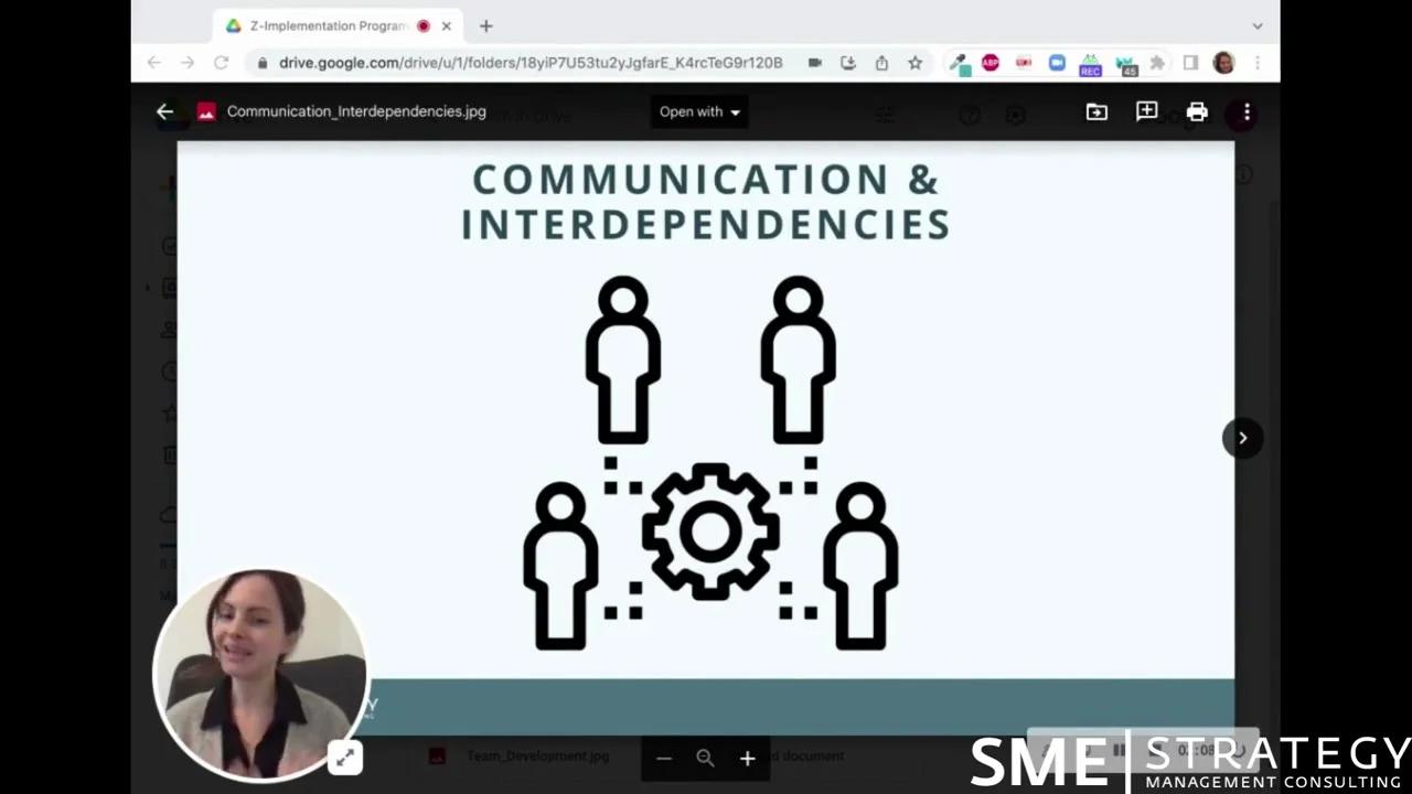 Communication & Interdependencies Module (Strategy Implementation Workshop)