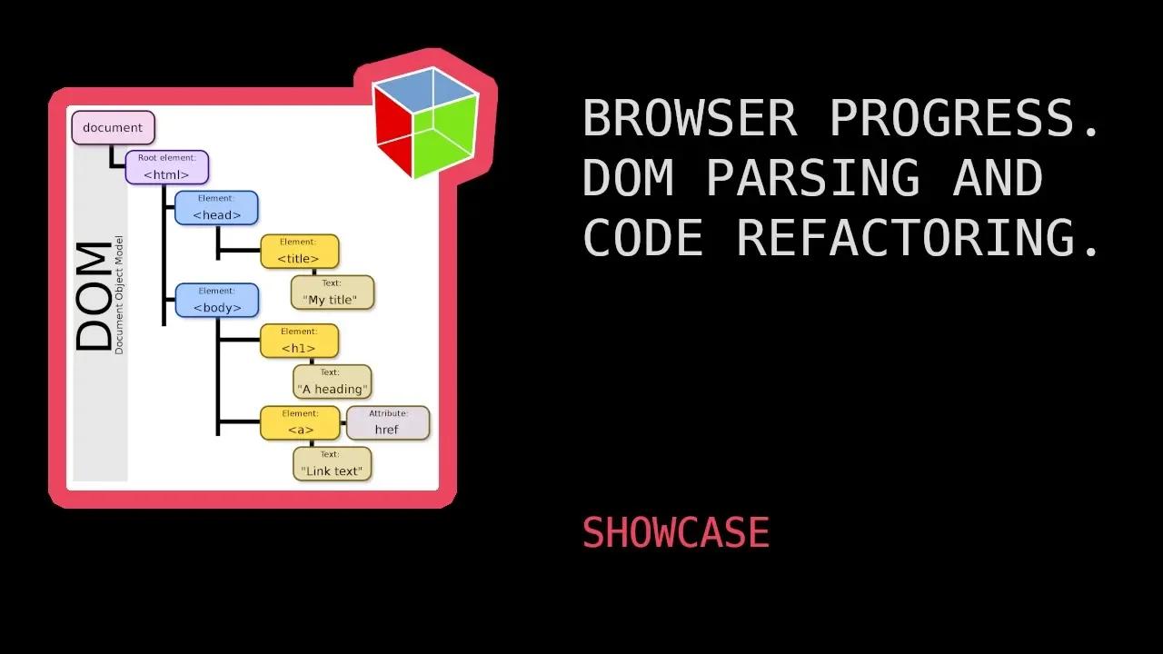 Browser development progress (showcase)