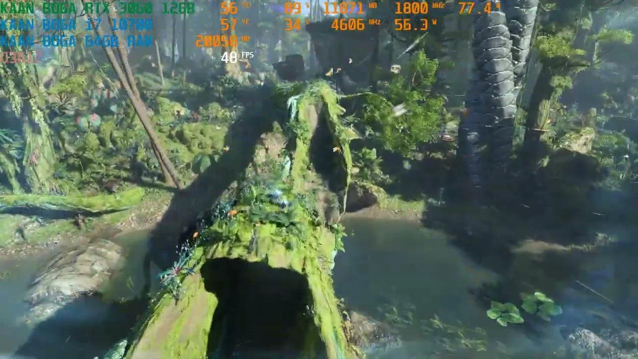 12 GB RTX 3060 Frame Generation Test - Avatar: Frontiers of Pandora ...