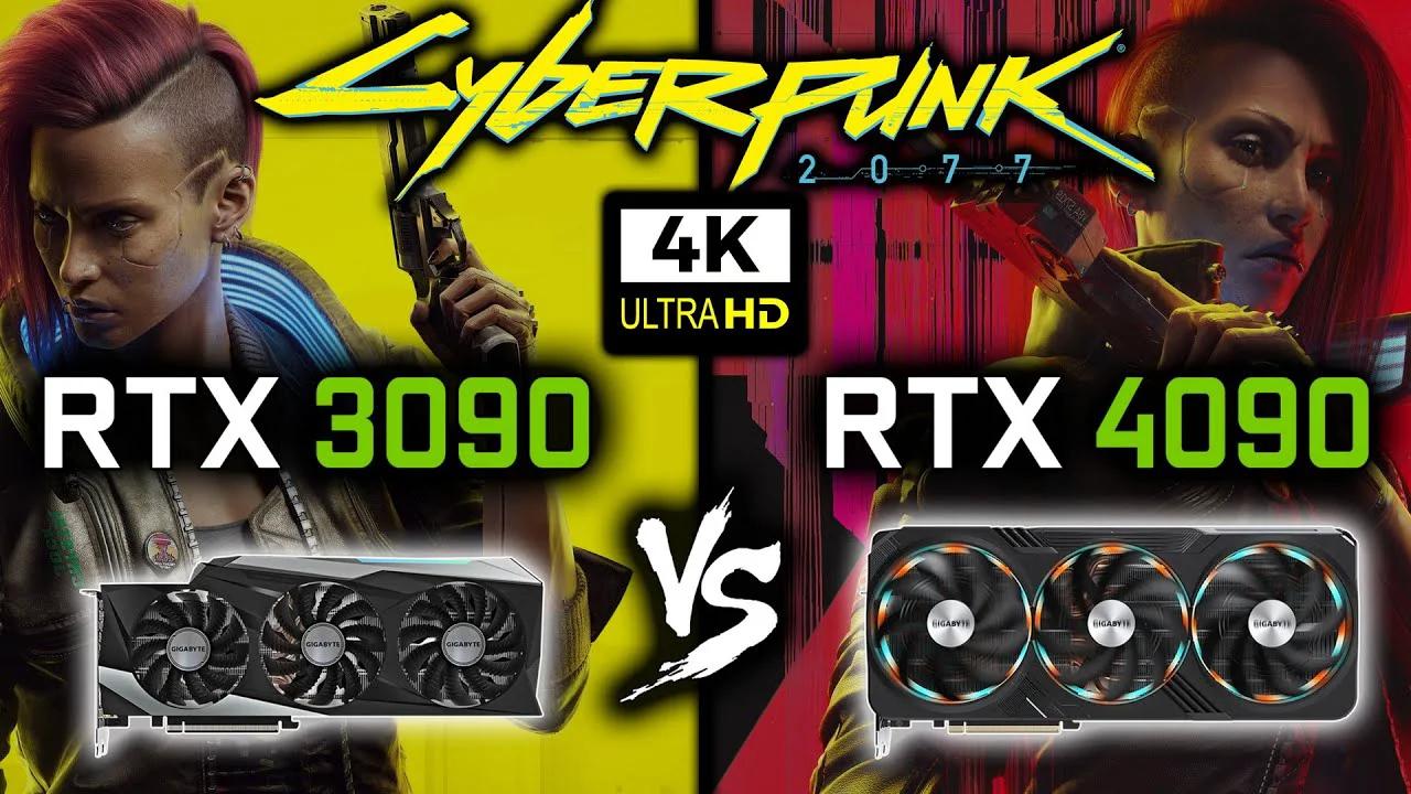 RTX 3090 vs RTX 4090 in Cyberpunk 2077 | CP 2077 | 4K Benchmark