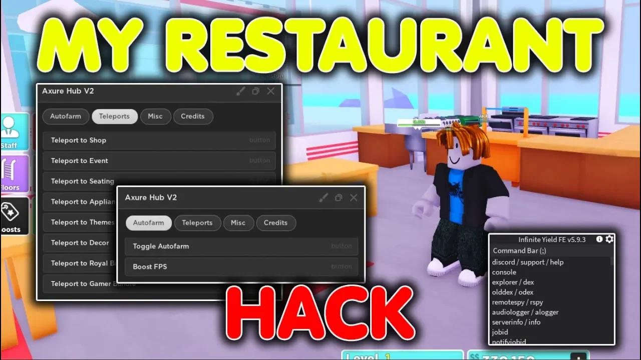 My Restaurant Script / Hack For Unlimited Money Auto Farm | Pastebin (2023)