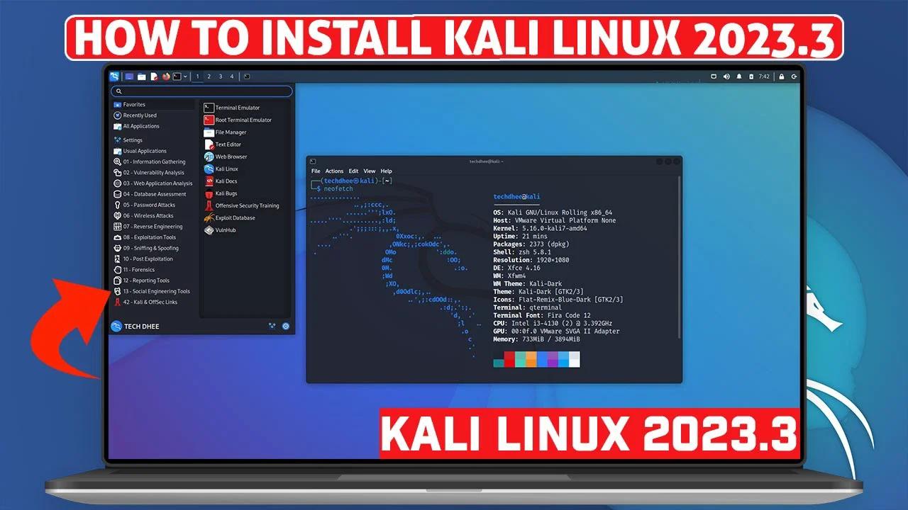 How To Install Kali Linux 2023.3 | Kali Linux 2023.3