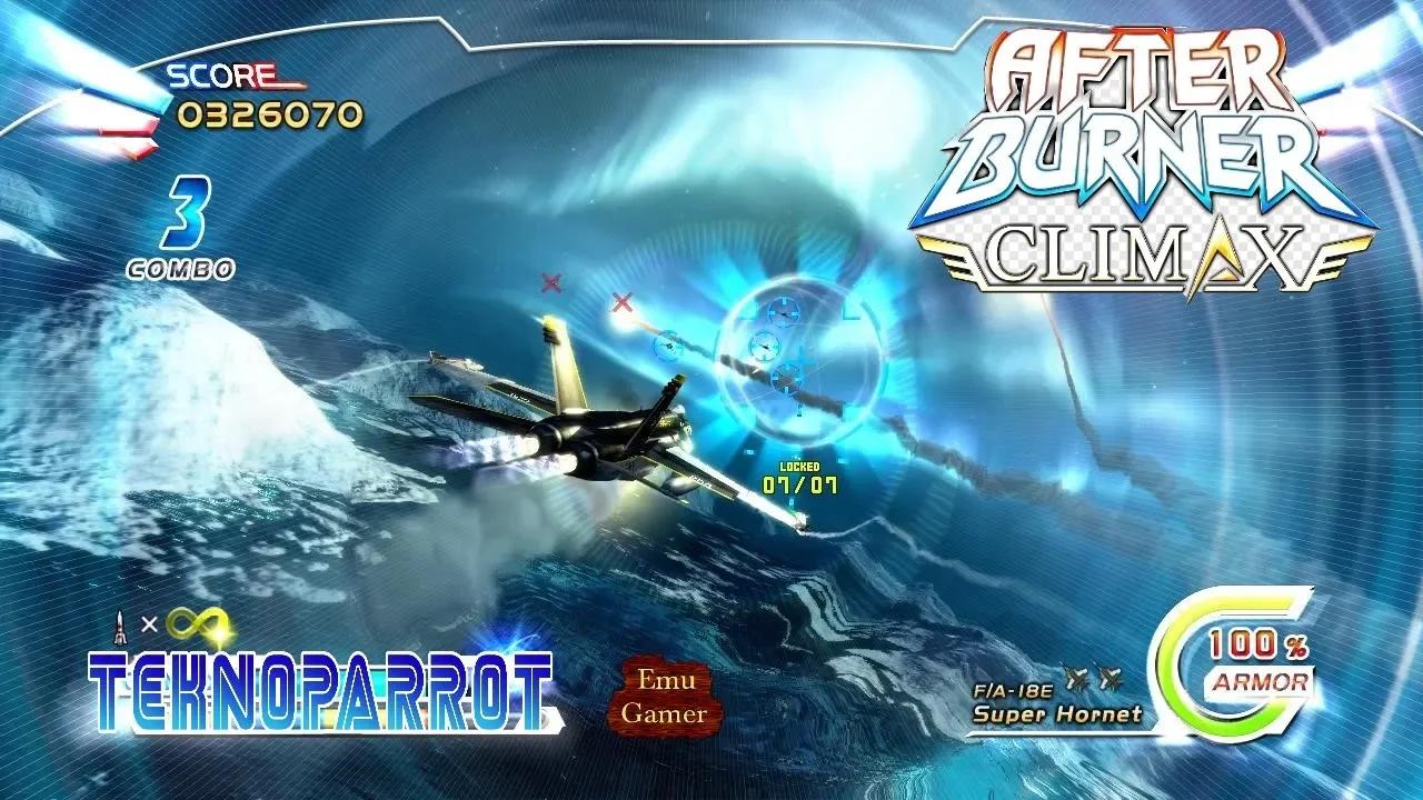After Burner Climax (ElfLoader2) (Patreon) - Full Playthrough (Teknoparrot)