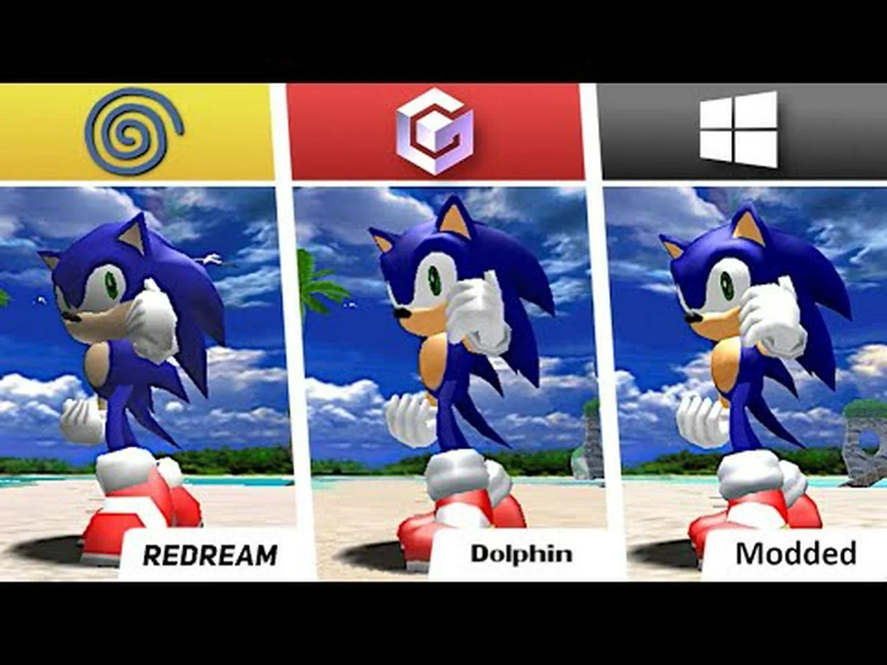 Sonic Adventure | Dreamcast vs Gamecube vs Windows pc vs Redream vs ...