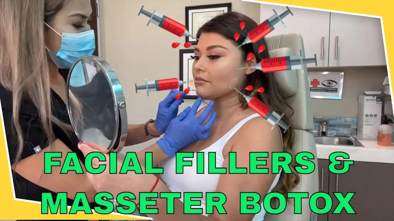 MASSETER BOTOX INJECTIONS AND FULL FACE FILLERS CONSULTATION, JAWLINE ...