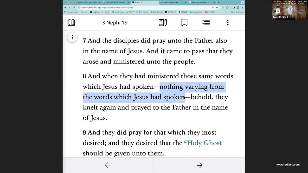 Lesson 3 — The Real Truth® About the Book of Mormon, ONLY TRUE ...