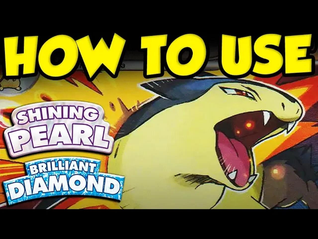 HOW TO USE SCEPTILE IN POKEMON BRILLIANT DIAMOND SHINING PEARL! Pokemon ...