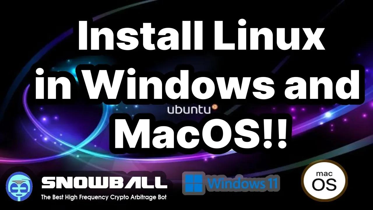 Tutorial Instalacion SnowBall Bot: Para Windows y MacOS