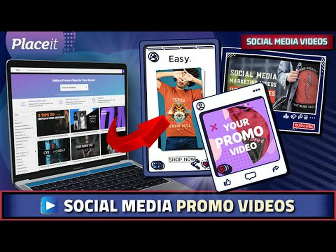 How To Create Social Media Marketing Videos | Placeit Video Tutorial 2022