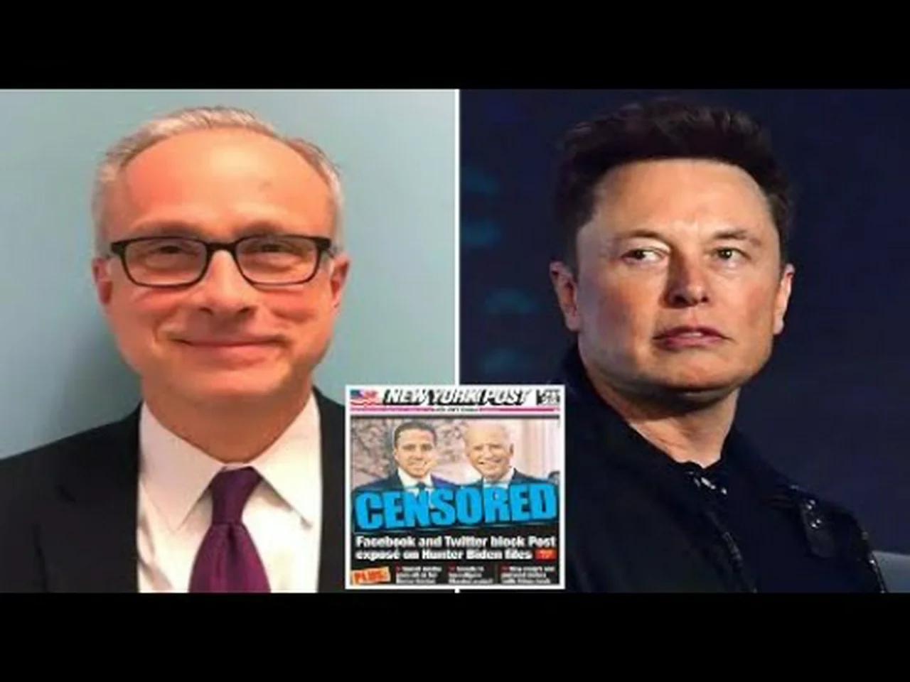 Twitter Elon musk Fires Jim Baker Twitter Files tip of Iceberg on Joe & Hunter Biden Crime Family
