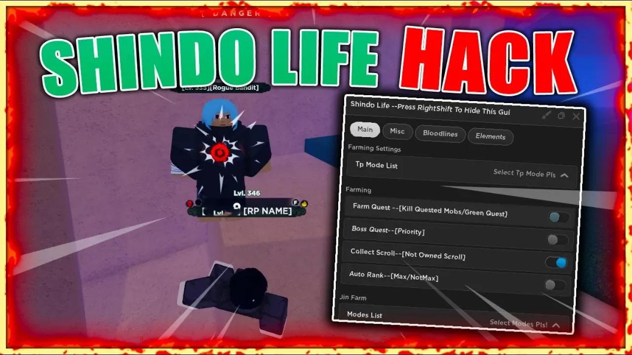 UPDATED Shindo Life Hack Script GUI | Infinite Spins, Bloodline Hack ...
