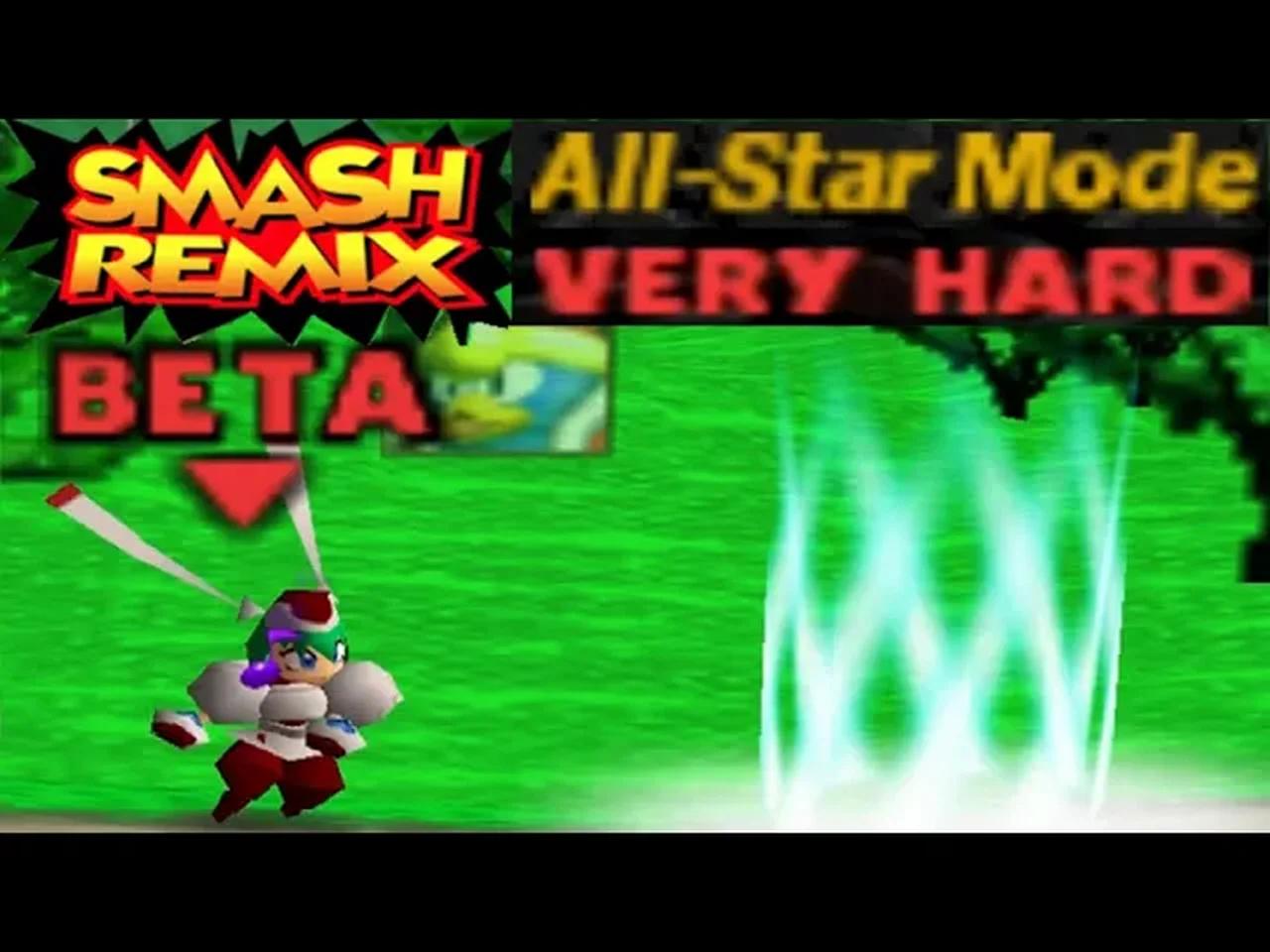 Smash Remix - All Star Mode Gameplay with Marina (VERY HARD)