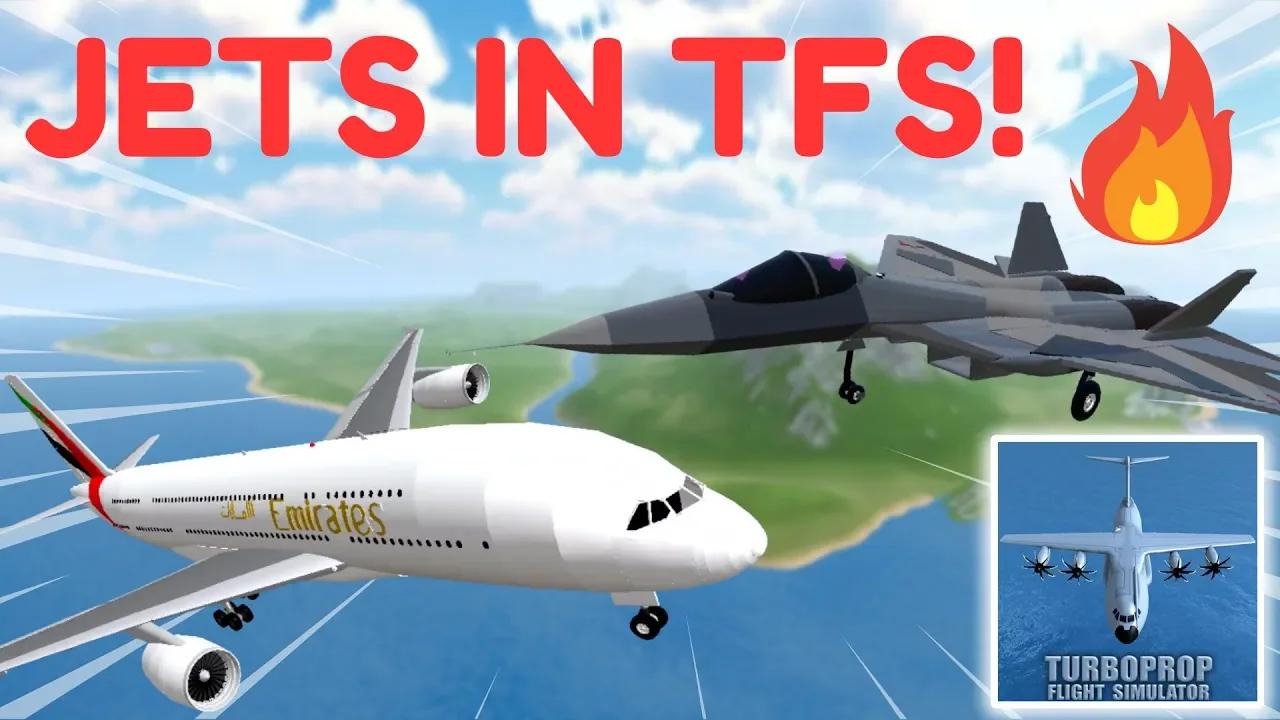 🔥 JETS IN TFS: INCREDIBLE NEW MOD! | FULL REVIEW | Turboprop Flight ...