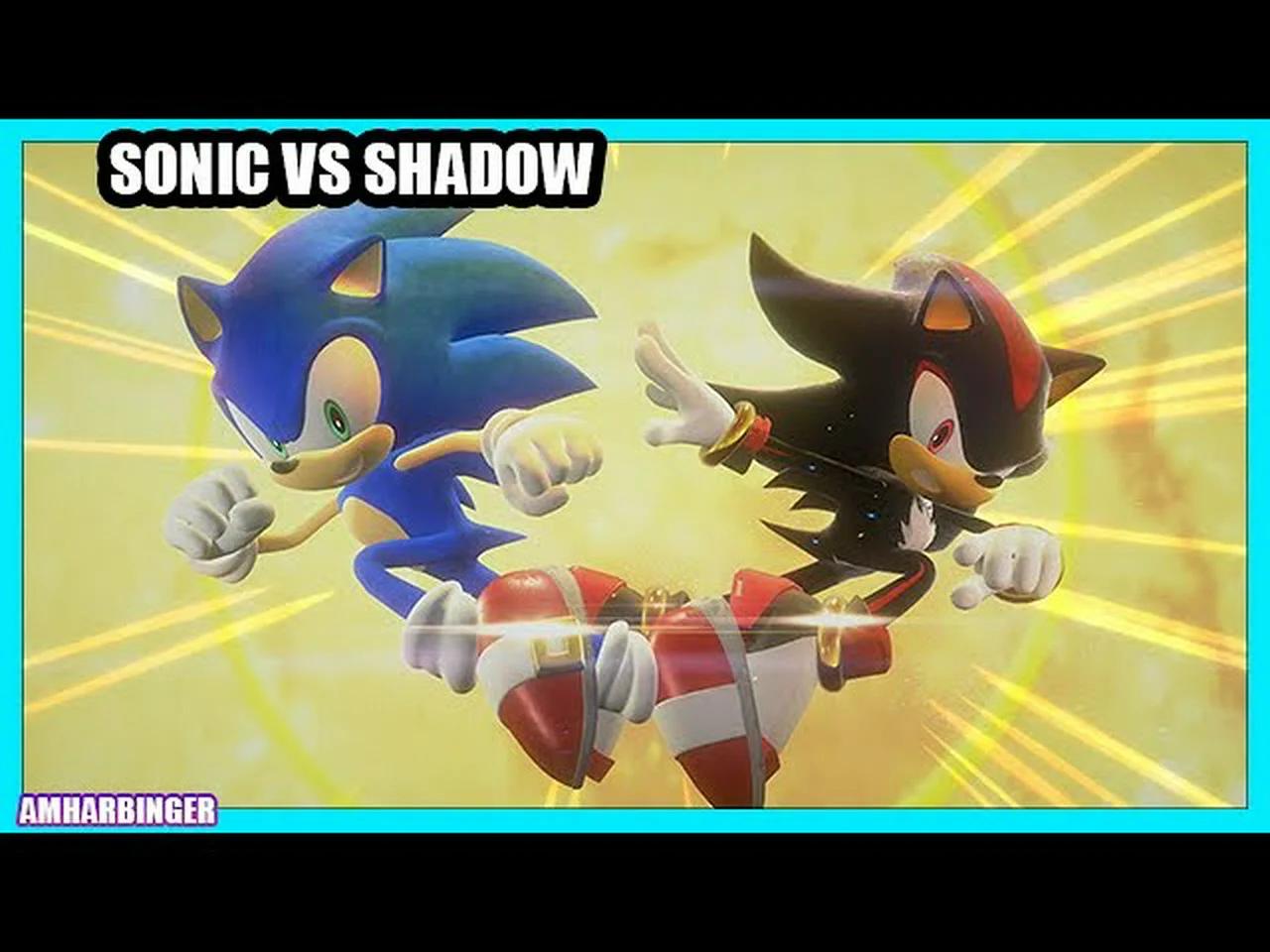 SHADOW VS SONIC New CINEMATIC - Shadow x Sonic Generations