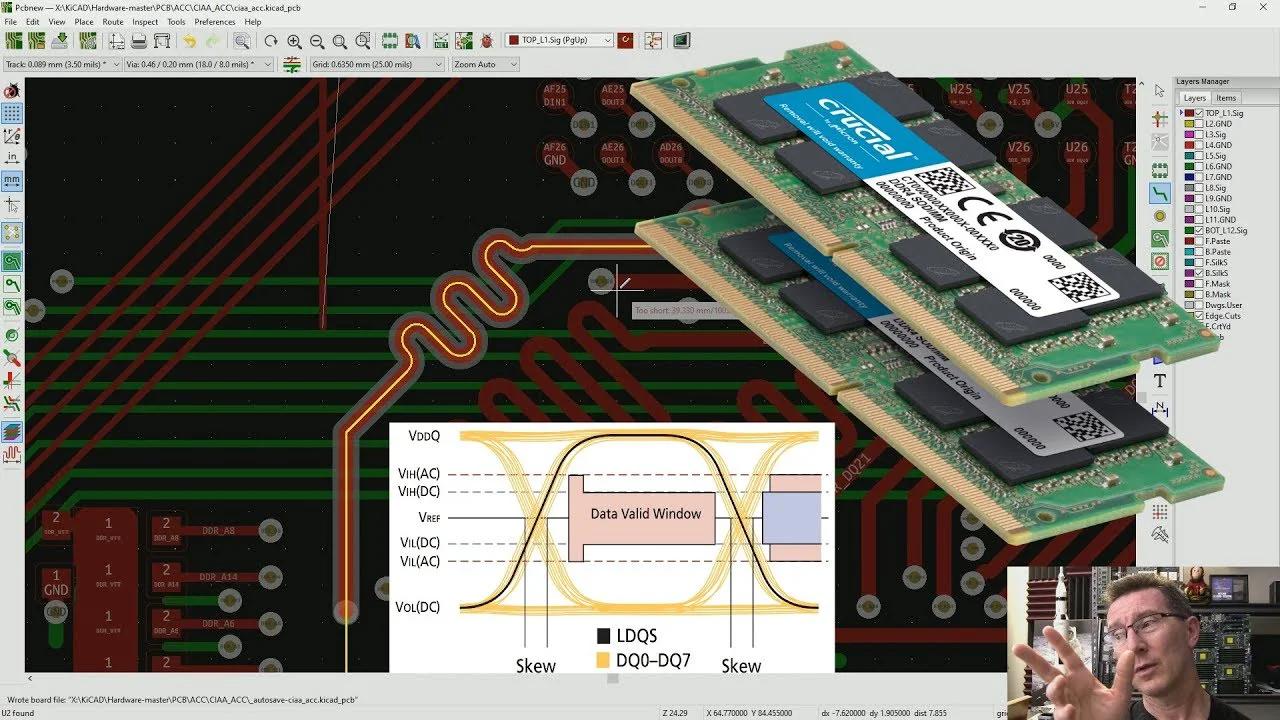 Eevblog 1247 Ddr Memory Pcb Propagation Delay And Layout