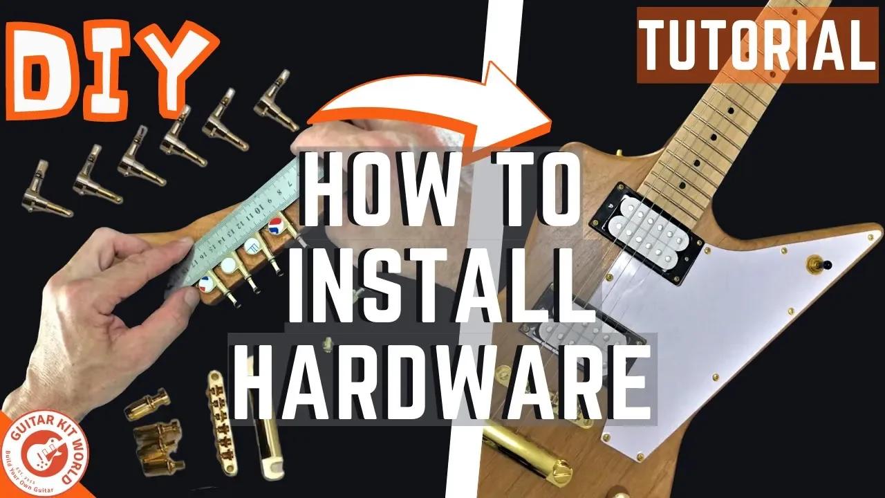 Hardware installation | EXP Guitar Kit