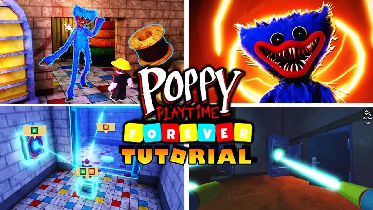 Poppy Playtime Forever - COMPLETE BUILD MODE TUTORIAL! Power Items ...