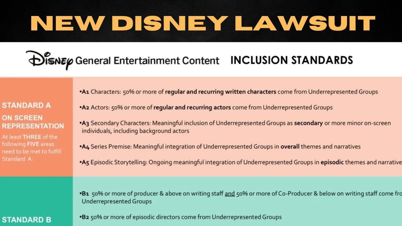 Disney Sued For Race Quotas New Lawsuit Summary