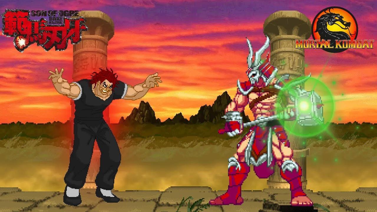 Yujiro Hanma vs Shao Kahn - Baki X Mortal Kombat | NetherRealm X Anime ...
