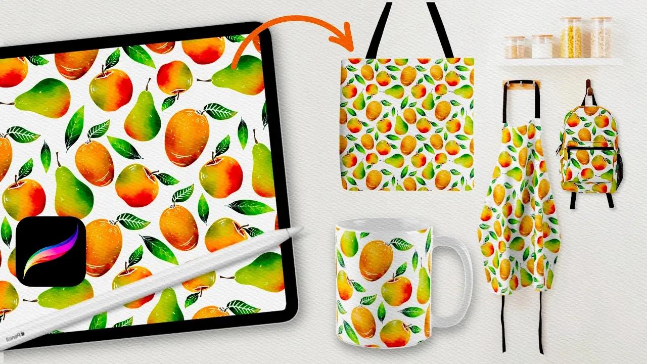 Master Repeating Patterns In Procreate Unlock Infinite Creativity