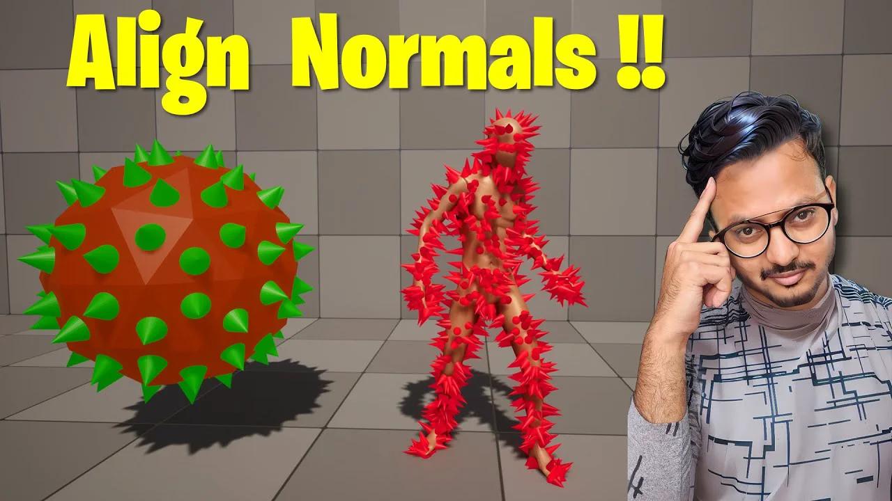 Align To Normals Of Static Mesh Skeletal Mesh In Unreal Engine 54 Niagara Tutorial