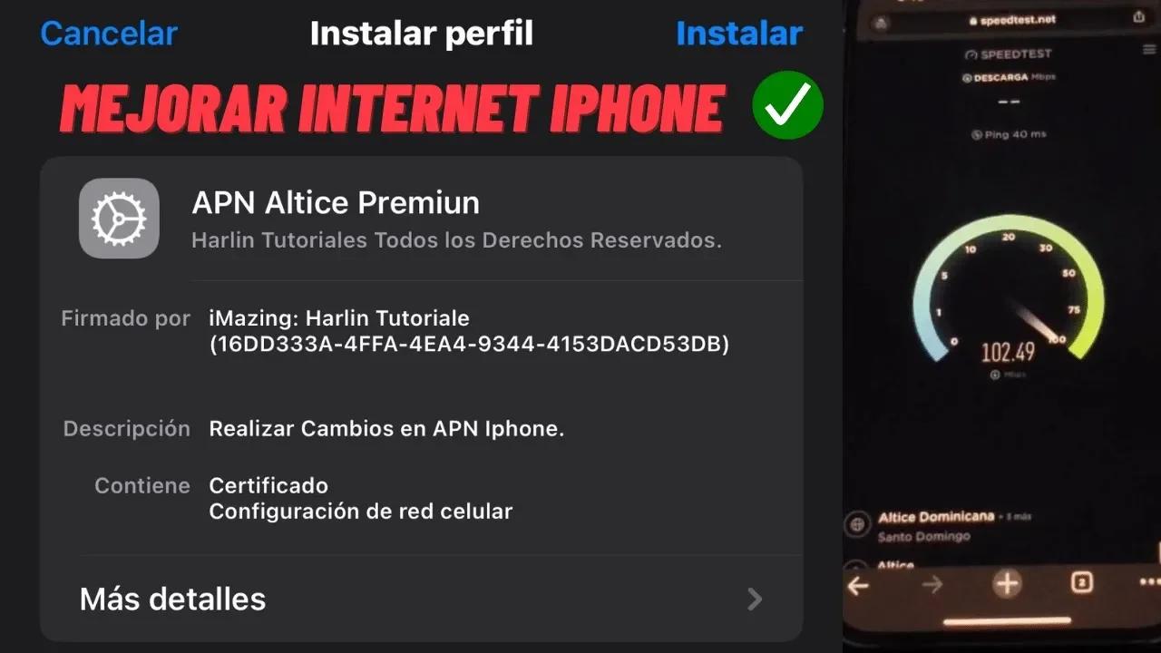 Configurar APN IPhone Altice 2023