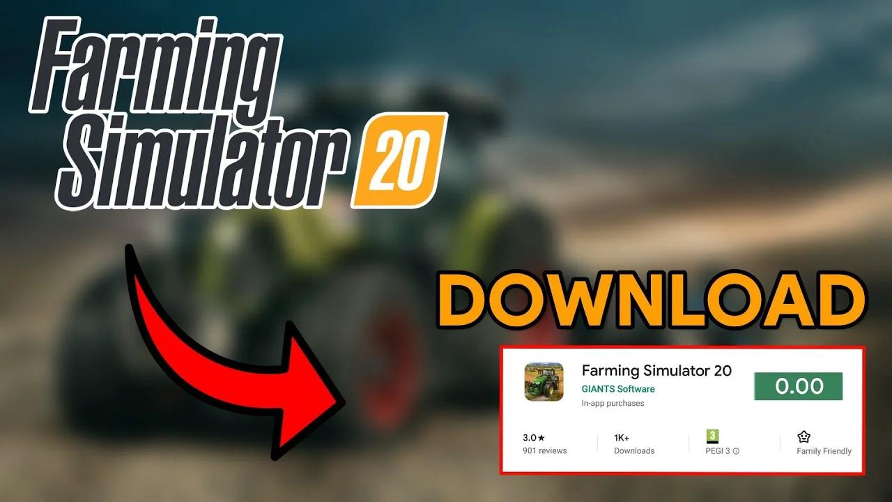 Farming Simulator 20 - How To DOWNLOAD (FS 20) | Android & iOS