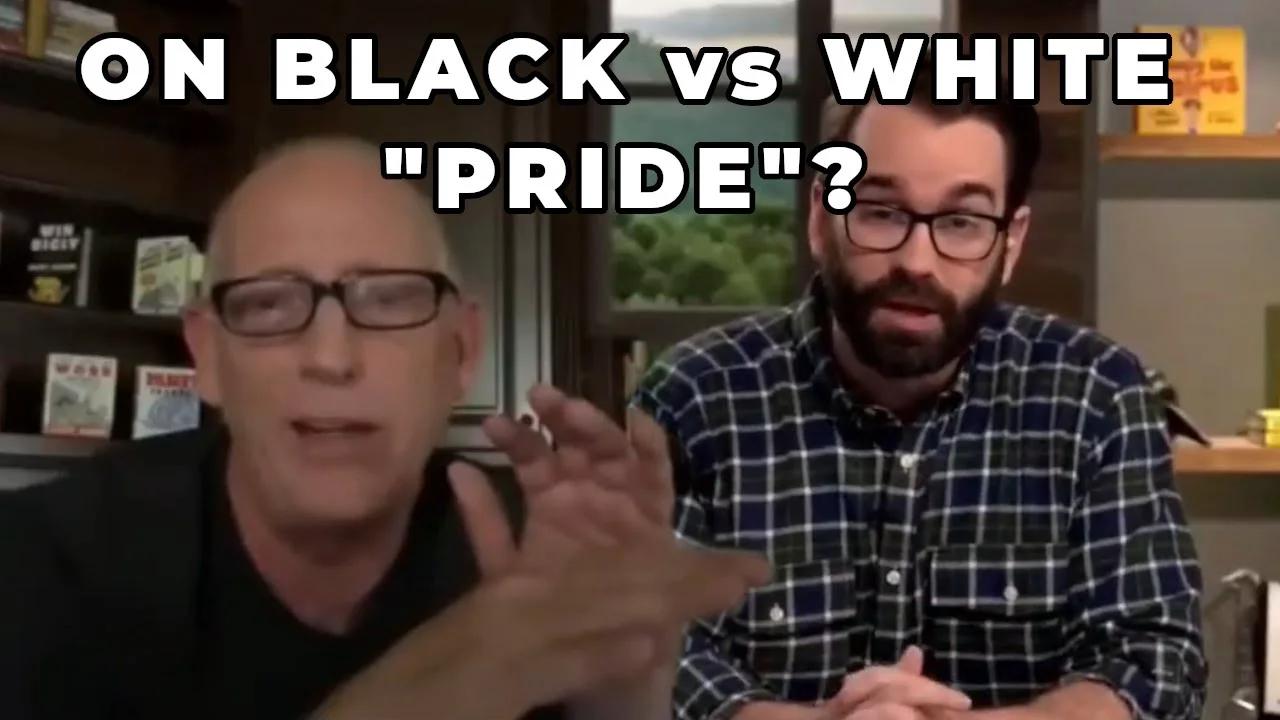 Compilation: "It is an anti-white movement" - Scott Adams controversy ...