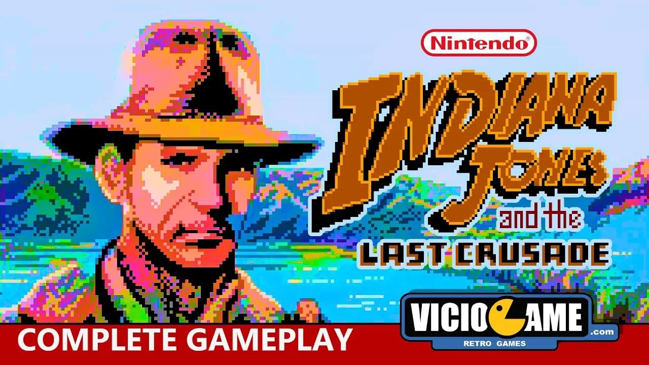 🎮 Indiana Jones and the Last Crusade (Nintendo) Complete Gameplay
