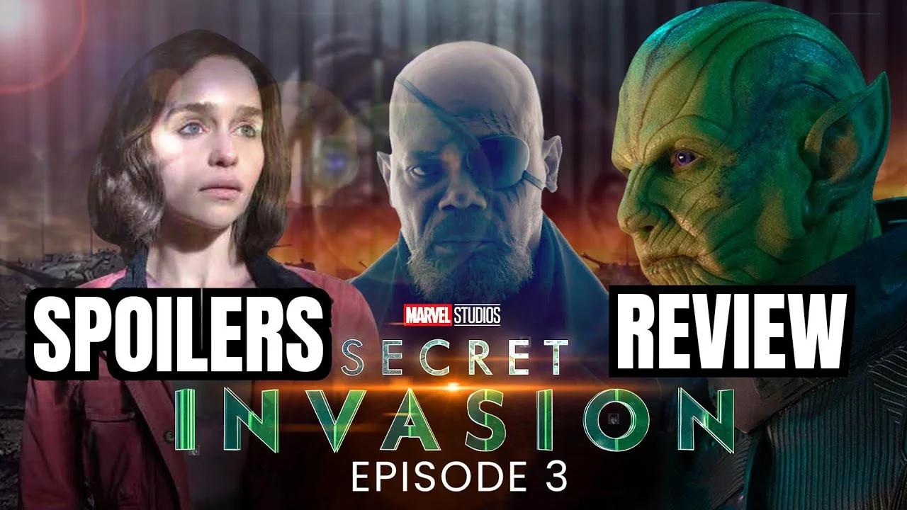 SECRET INVASION Episode 3 SPOILERS Review!!- GRAVIK ENDS G'IAH?!? 😱💯🍿🤑☠️👌