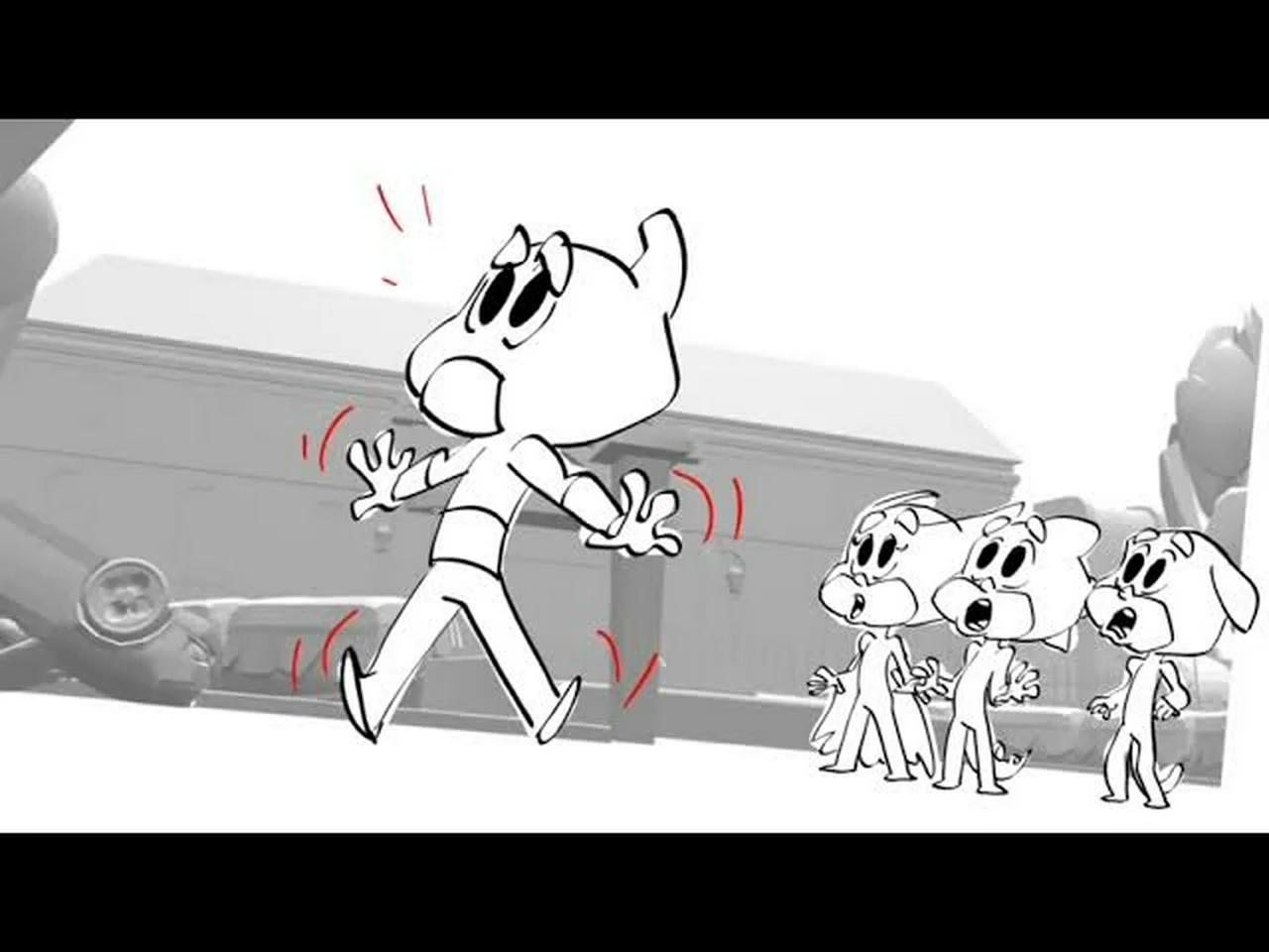 PJ Masks - Splat Monster Part 2 Storyboard