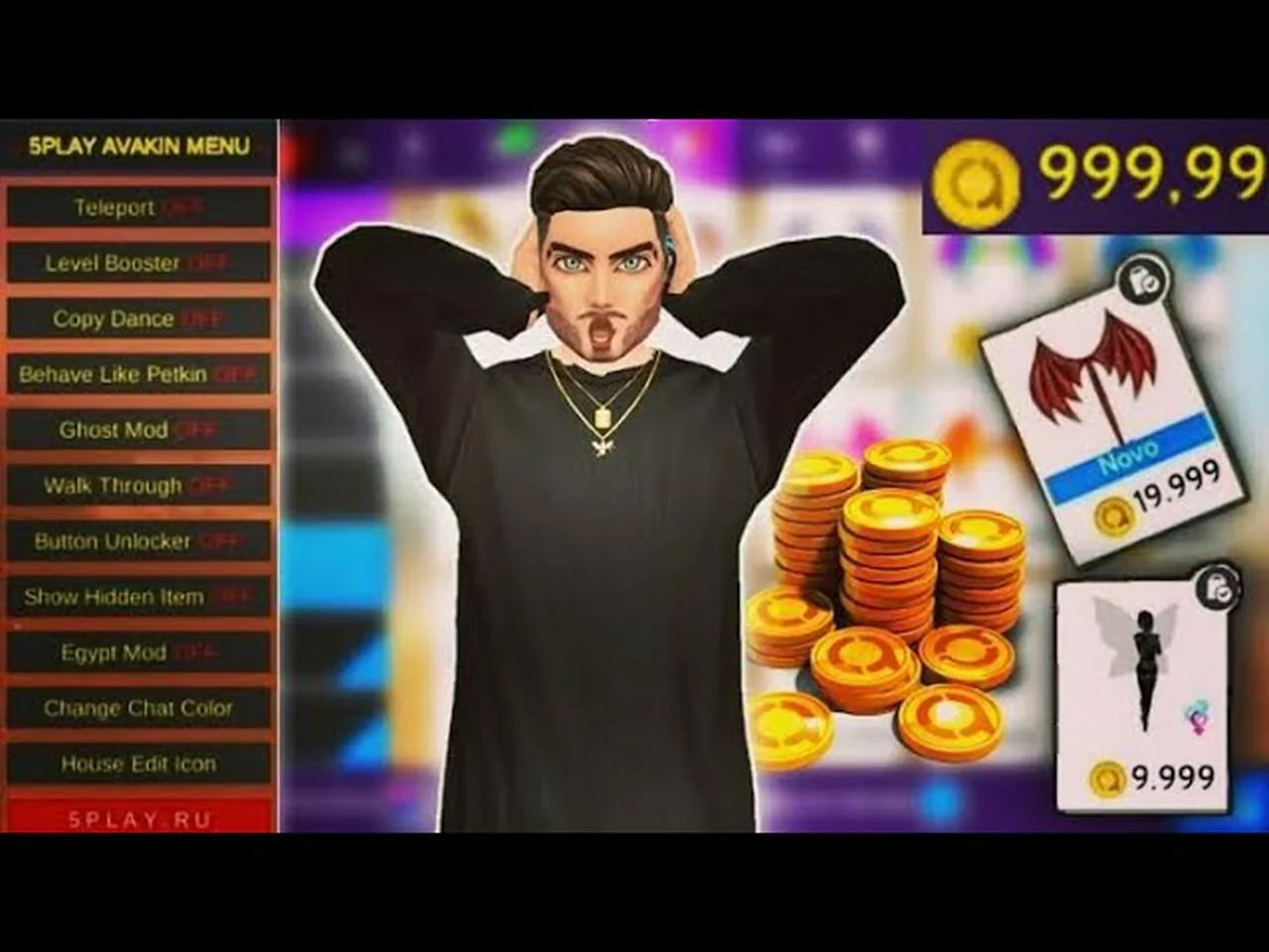 AVAKIN LIFE MOD MENU 2021 ATUALIZADO