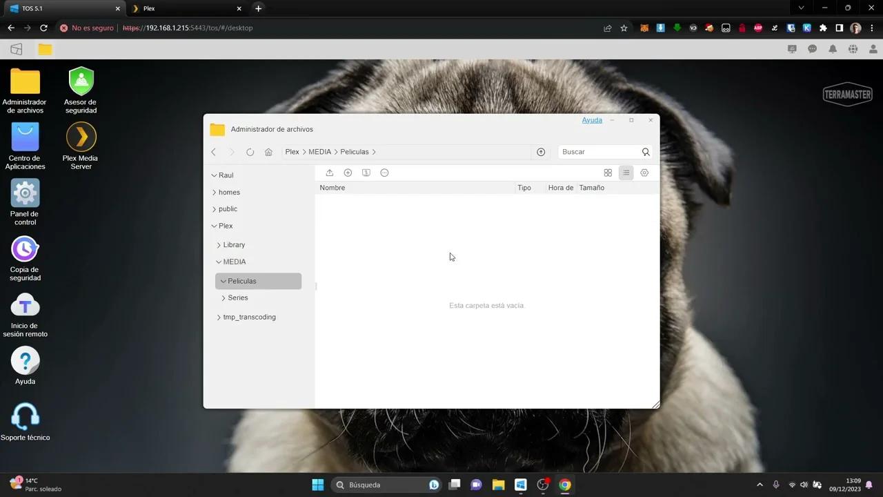 Como instalar y configurar Plex en un nas de Terramaster con TOS | Crea tu propio Netflix casero