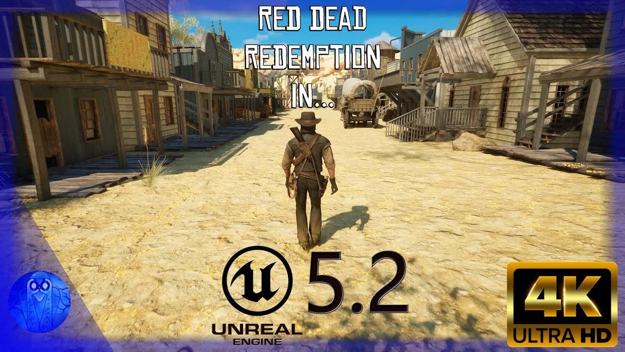 Unreal Engine 5.2 | A Red Dead Redemption Tribute