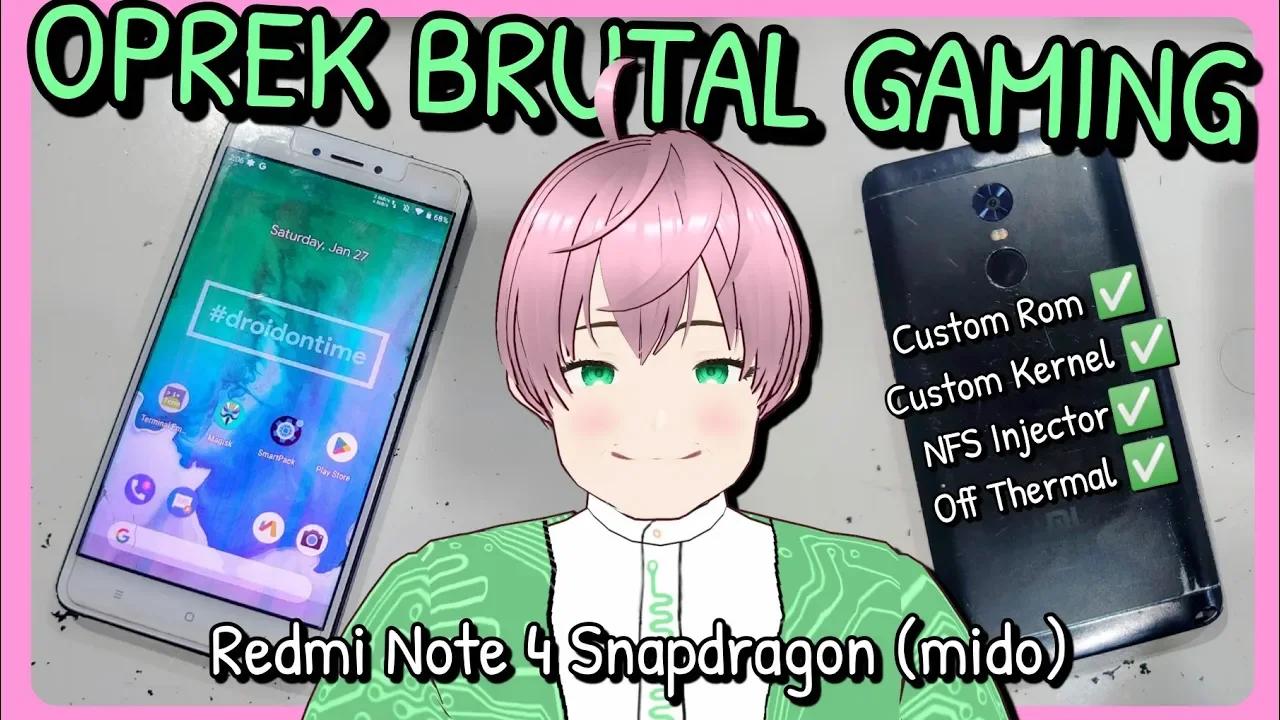 Mencoba Oprek Custom Rom Xiaomi Redmi Note 4 Snapdragon (mido) - dotOS ...