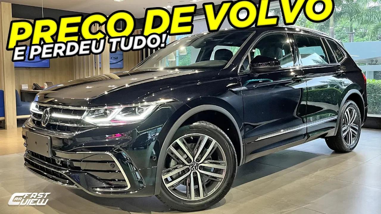 NOVO VOLKSWAGEN TIGUAN R-LINE 2024 COM MOTOR "FRACO" E PREÇO DE EX30 ...