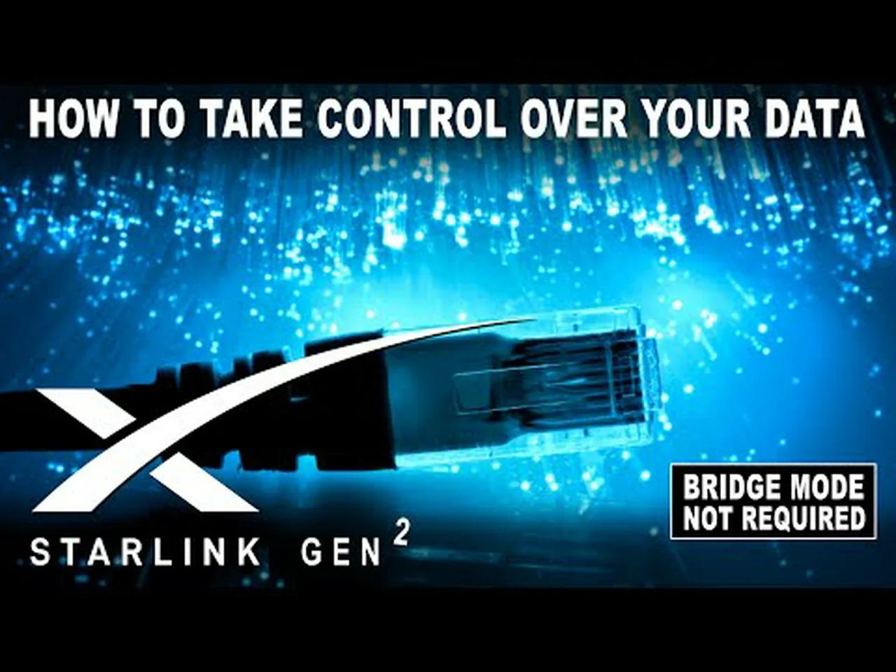 SpaceX Starlink Gen 2 Controlling Access Without Bridge Mode