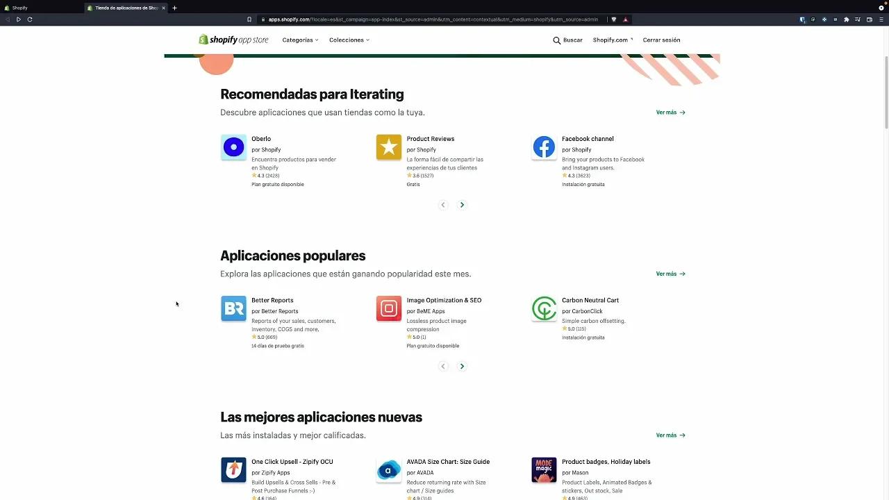 Que debes saber antes de instalar apps en Shopify