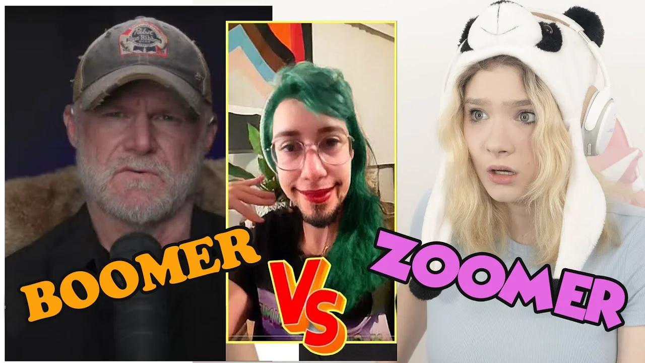 CRINGE PANDA: ZOOMER VS BOOMER EDITION! Reacting to WOKE TikToks with ...