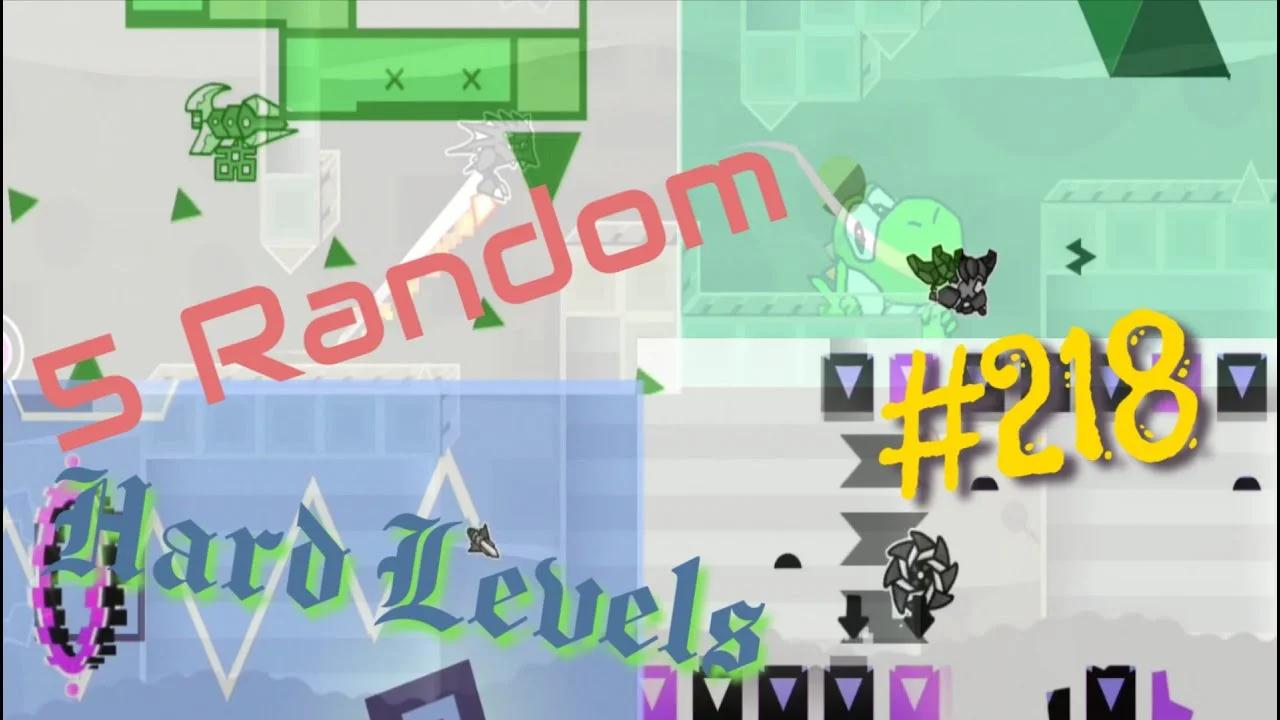 [GD] 5 Random Hard Levels #218 (Mobile)