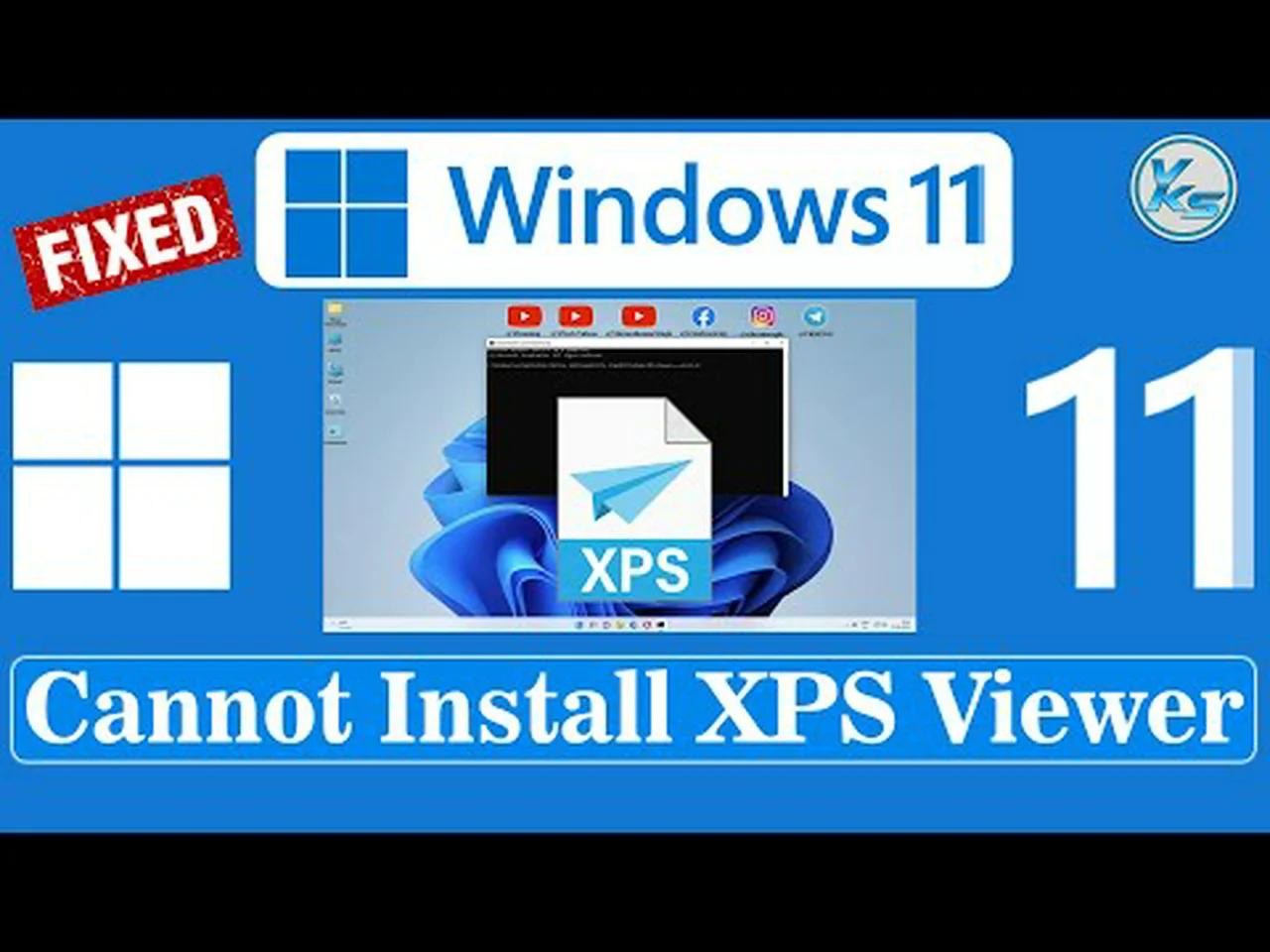 How To Fix Cannot Install XPS Viewer in Windows 11