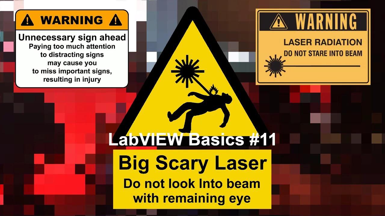 LabVIEW Basics #11 - Laser Turrets and Event Structures - Part 1